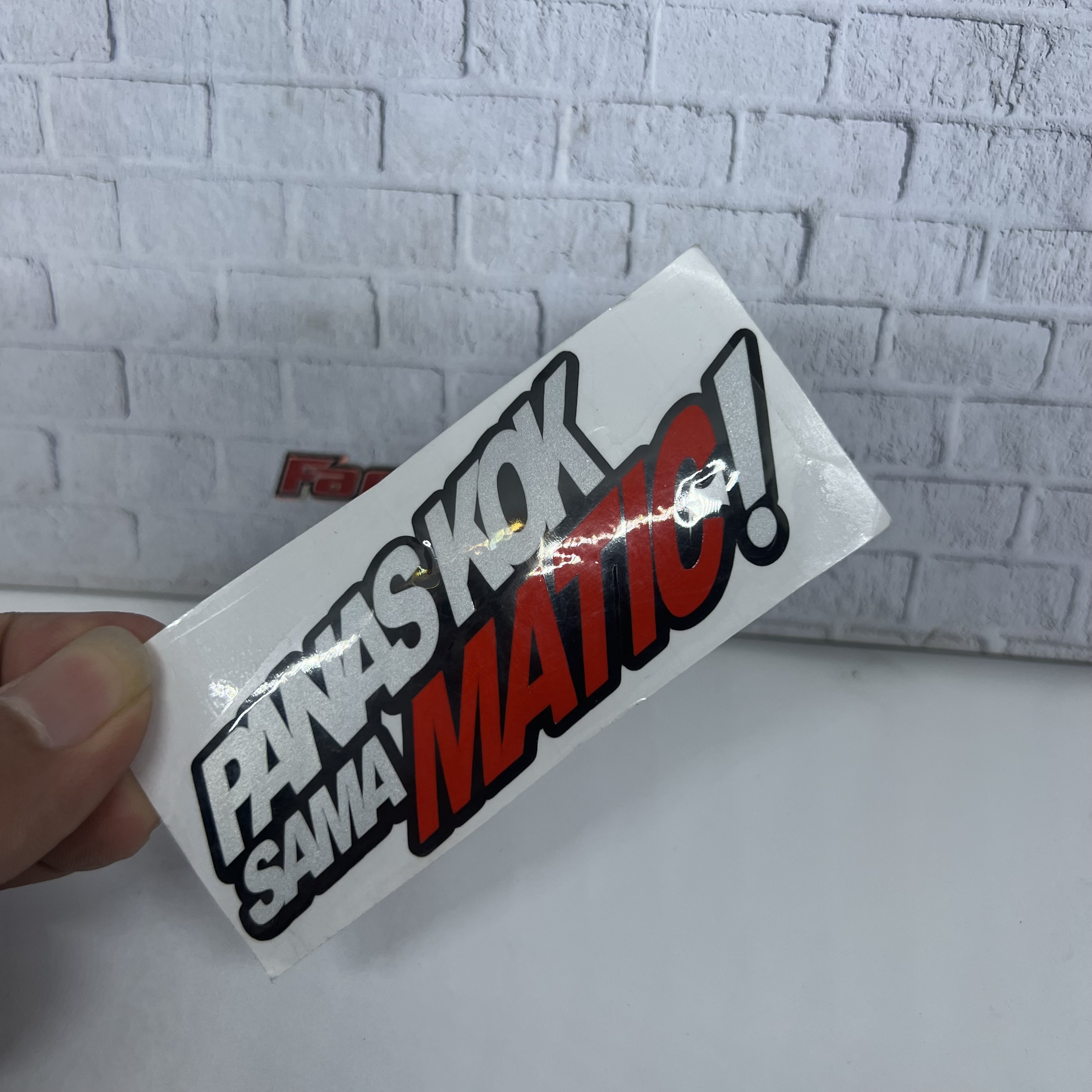 Stiker MATIC sticker PANAS KOK SAMA MATIC! | Lazada Indonesia