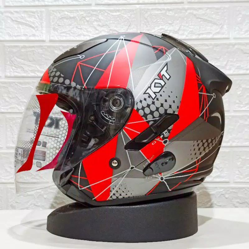 Helm Half Face Original KYT Galaxy Original | Helm Pria | Helm Murah ...