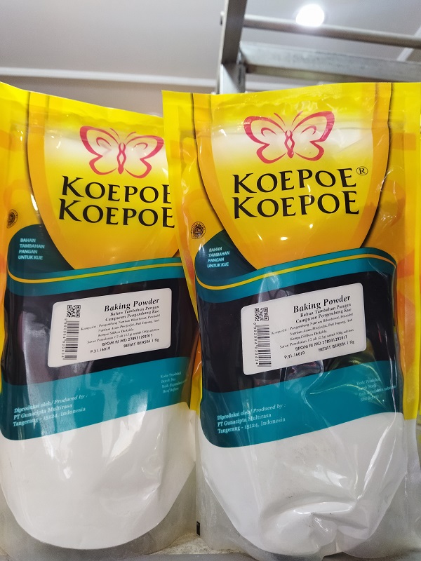 Baking Powder Koepoe Koepoe Baking Powder Kupu Kupu 1Kg | Lazada Indonesia
