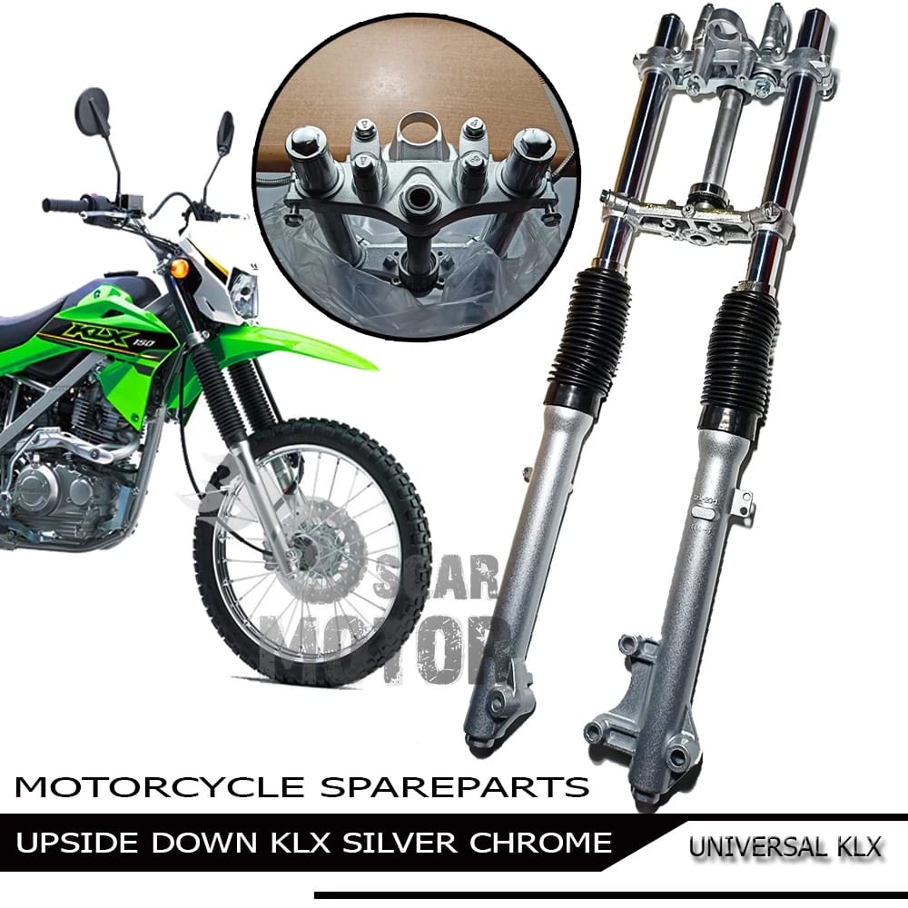 Shock Shockbreaker Assy Depan Up Side Down KLX 150 Shock Depan KLX 150 Up Side Down Depan Assy ...