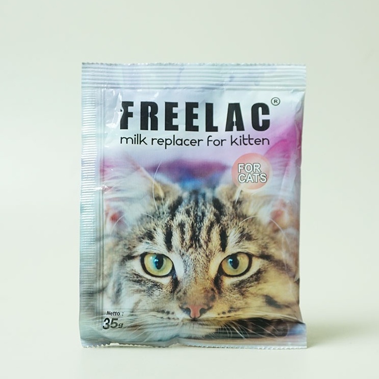 Freelac milk replacer susu anak kucing free lactosa sachet 35 gr ...
