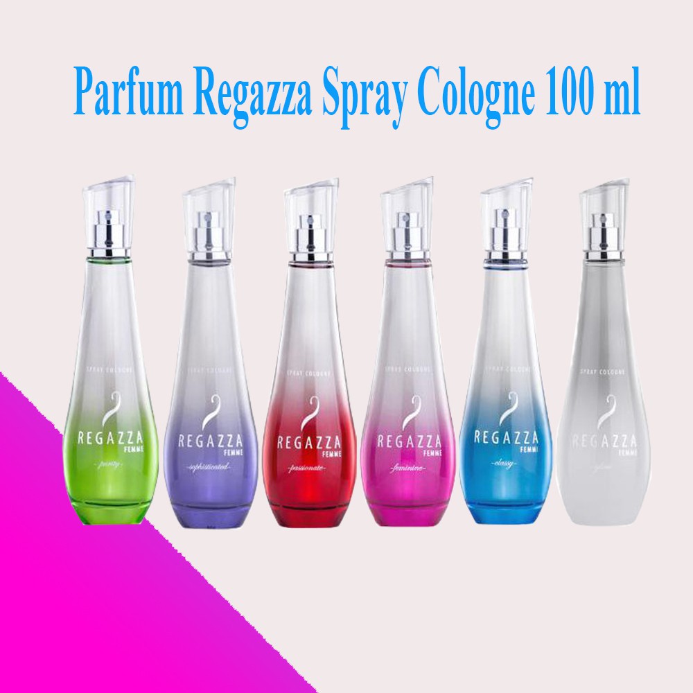 PARFUME REGAZZA FEMME PARFUM SPRAY COLOGNE 100ML / PARFUM TAHAN LAMA ...