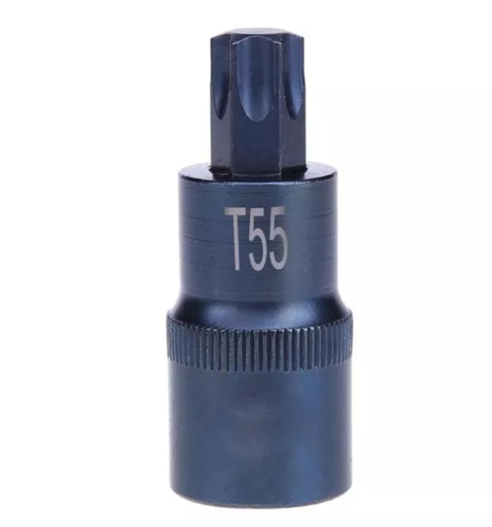Mata Shock Kunci Torx Bintang Enam Drive 1/2 inch Panjang 55mm Blued ...
