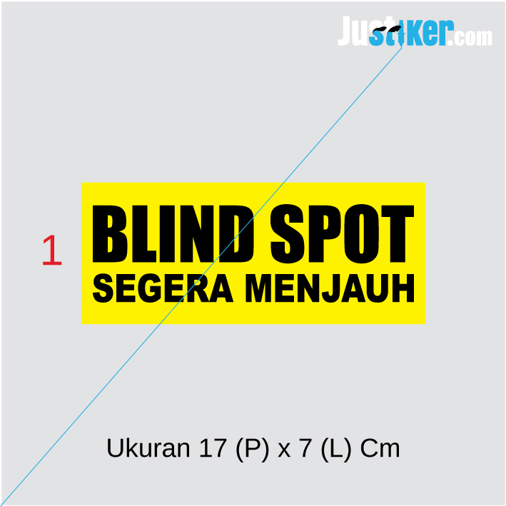 Sticker Mobil Blind Spot Segera Menjauh | Lazada Indonesia