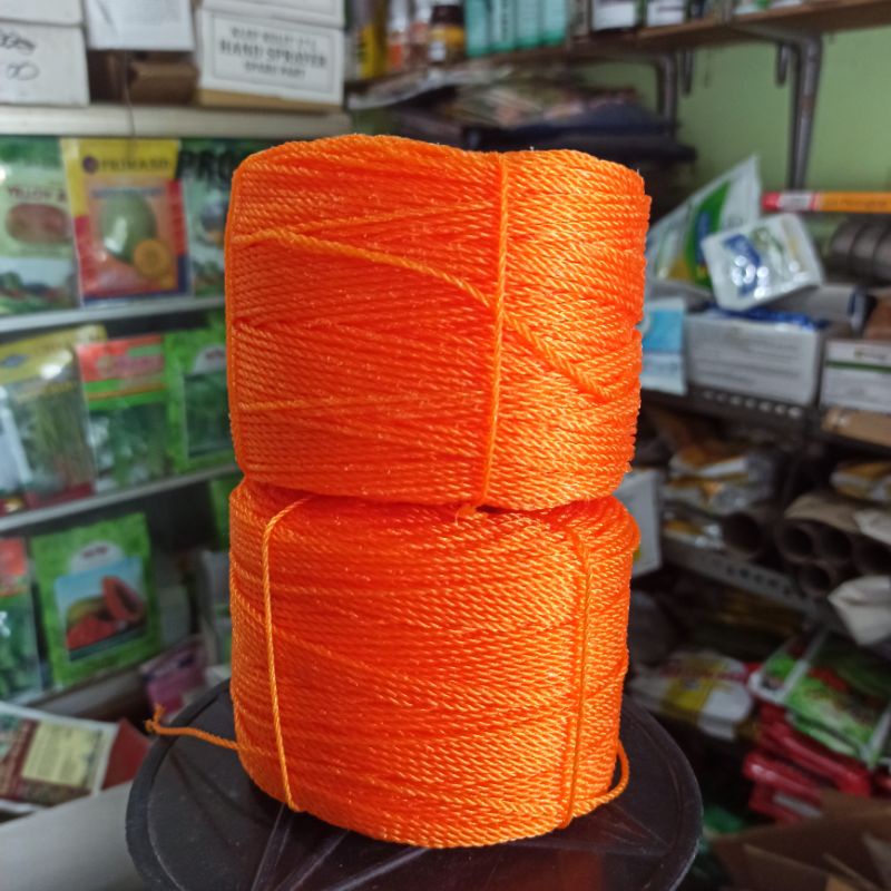 TALI NILON 2 MM BERAT ± 250 GRAM | TALI KALAR | TALI JARING BURUNG ...
