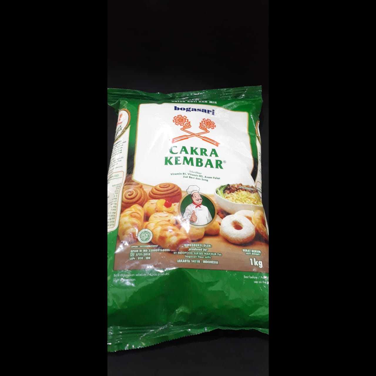 TEPUNG TERIGU CAKRA KEMBAR 1KG | Lazada Indonesia