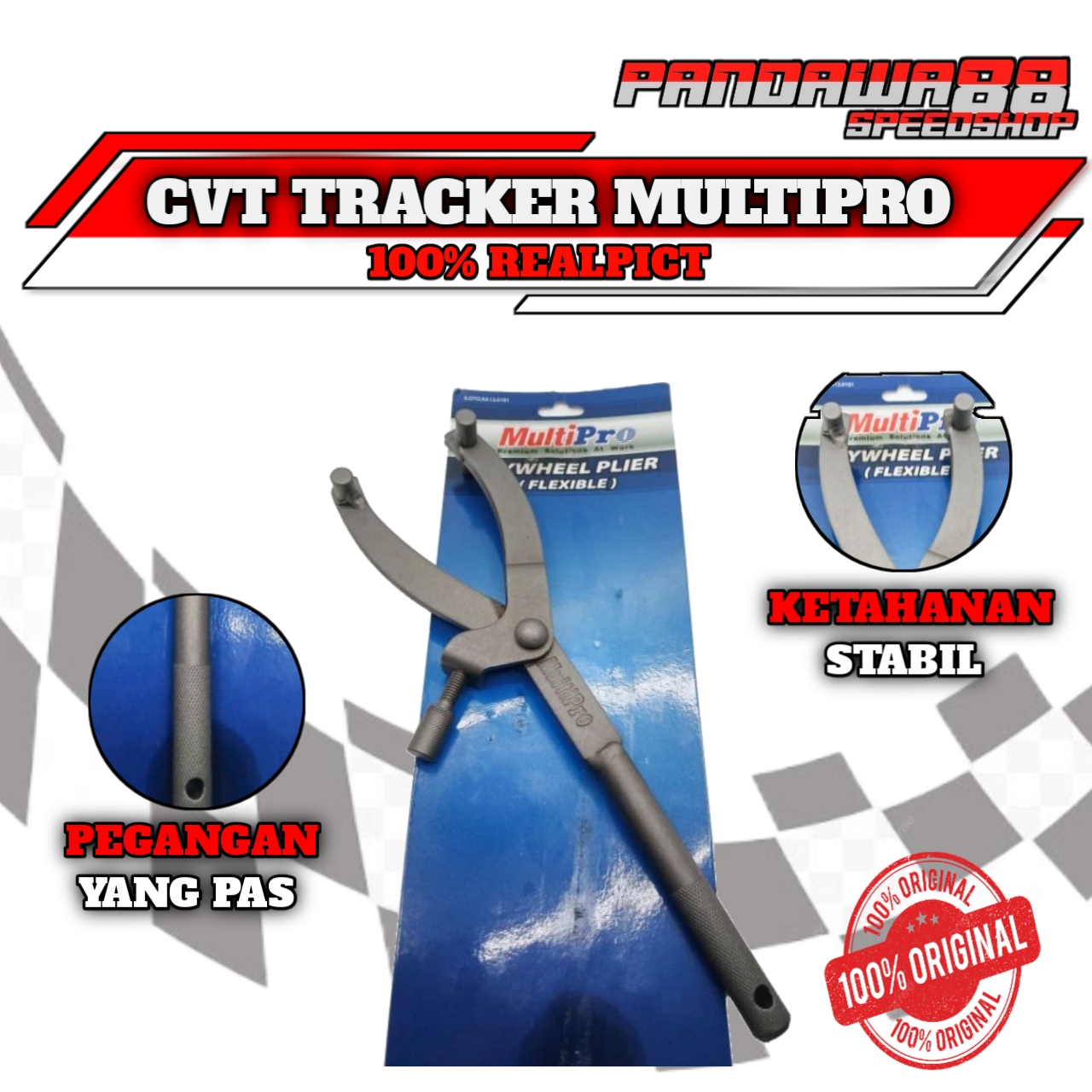 MULTIPRO Treker CVT | Tahanan Kopling Motor Matic | Kunci CVT | ALL ...