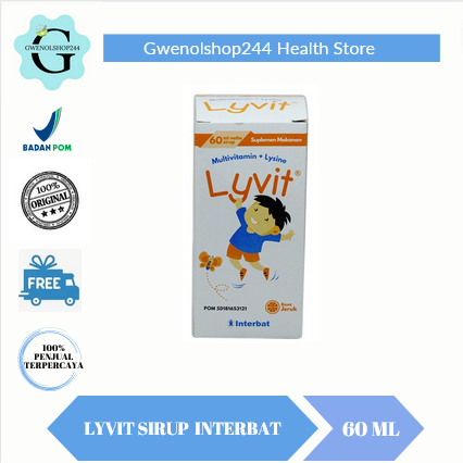LYVIT SIRUP 60 ML INTERBAT | Lazada Indonesia