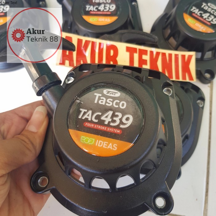 recoil starter selahan tarikan mesin rumput TASCO TAC 439 4 TAK ...