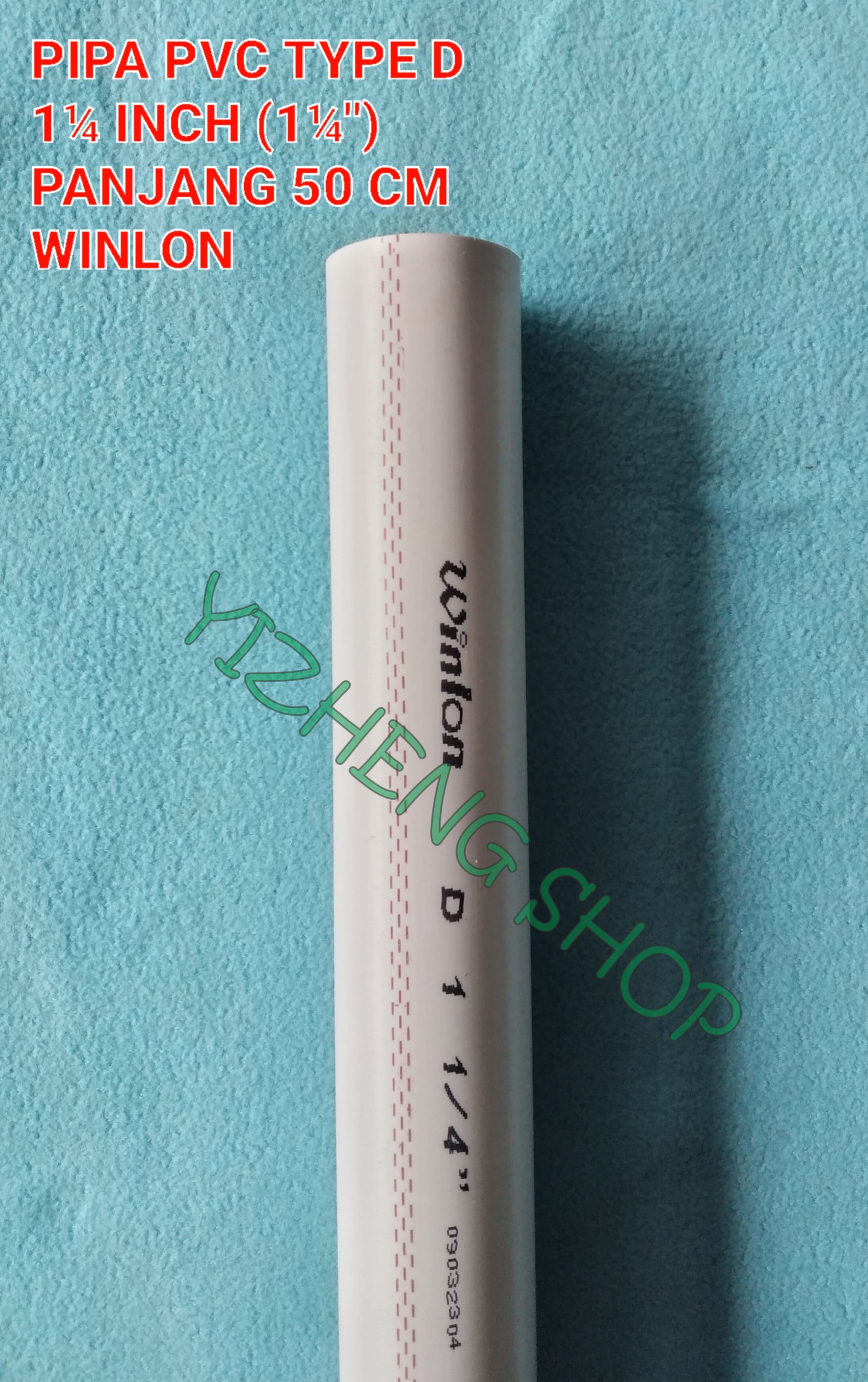 Pipa Pvc 1¼ INCH PUTIH WINLON PANJANG 50CM | Lazada Indonesia