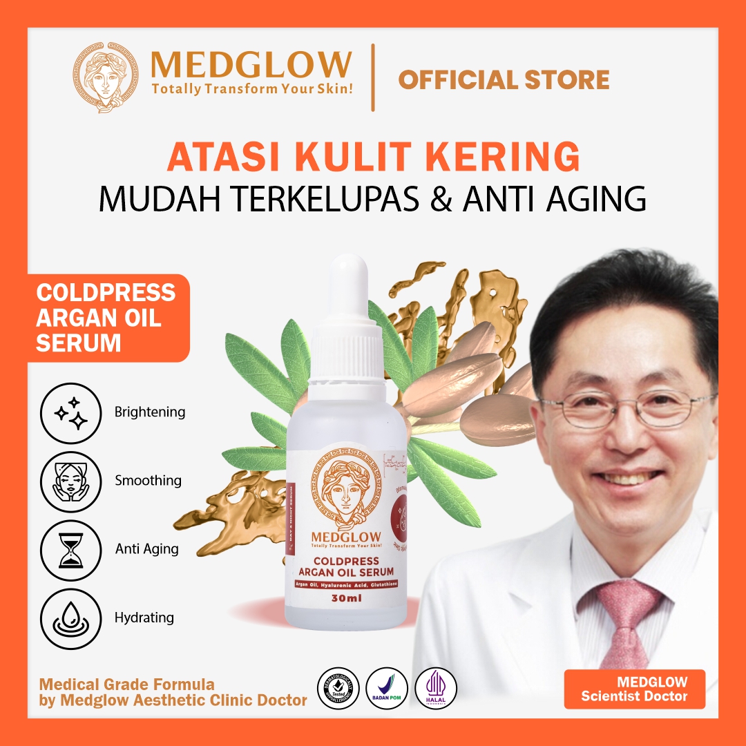 MEDGLOW CLINIC Coldpress Argan Oil Serum 30 ml | Aesthetic Skincare ...