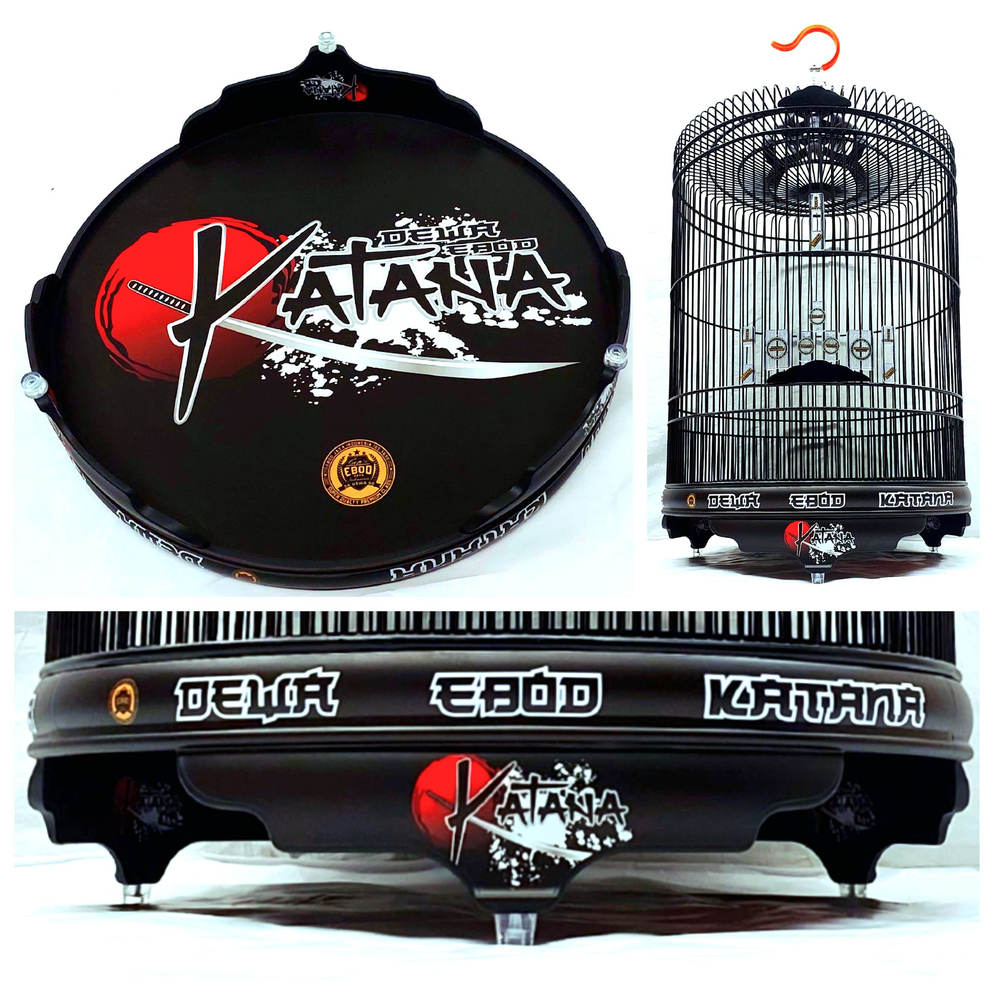 KANDANG MURAI PVC EBOD KATANA DOF | Lazada Indonesia