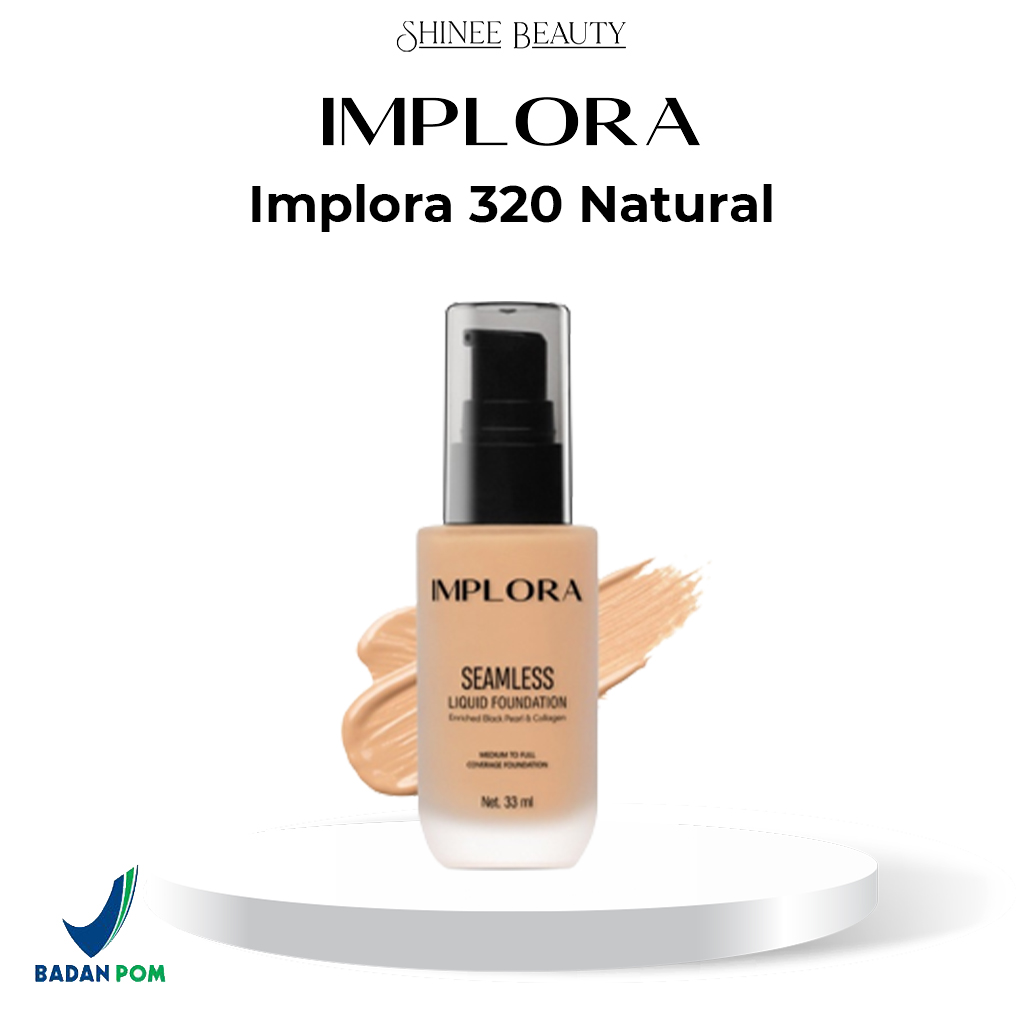 Implora Seamless Liquid Foundation | Lazada Indonesia
