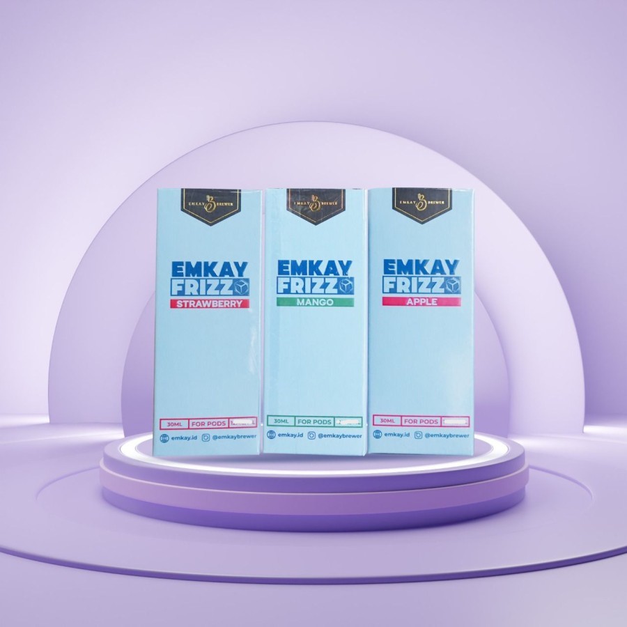 Emkay Frizz Strawberry Mango Apple Po ds | Lazada Indonesia