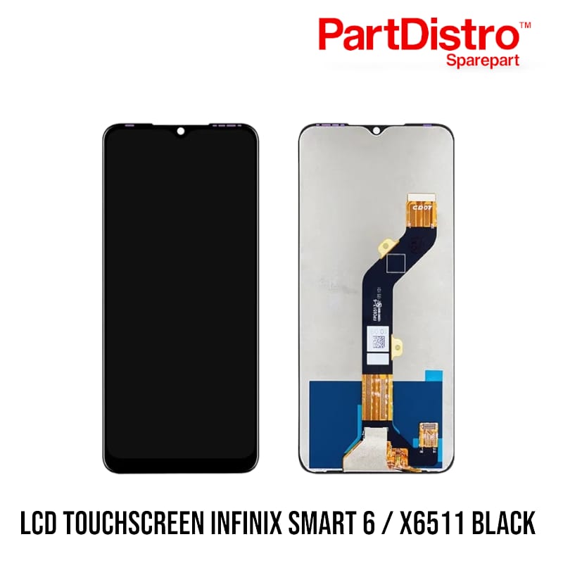 LCD TOUCHSCREEN INFINIX SMART 6/X6511 BLACK | Lazada Indonesia