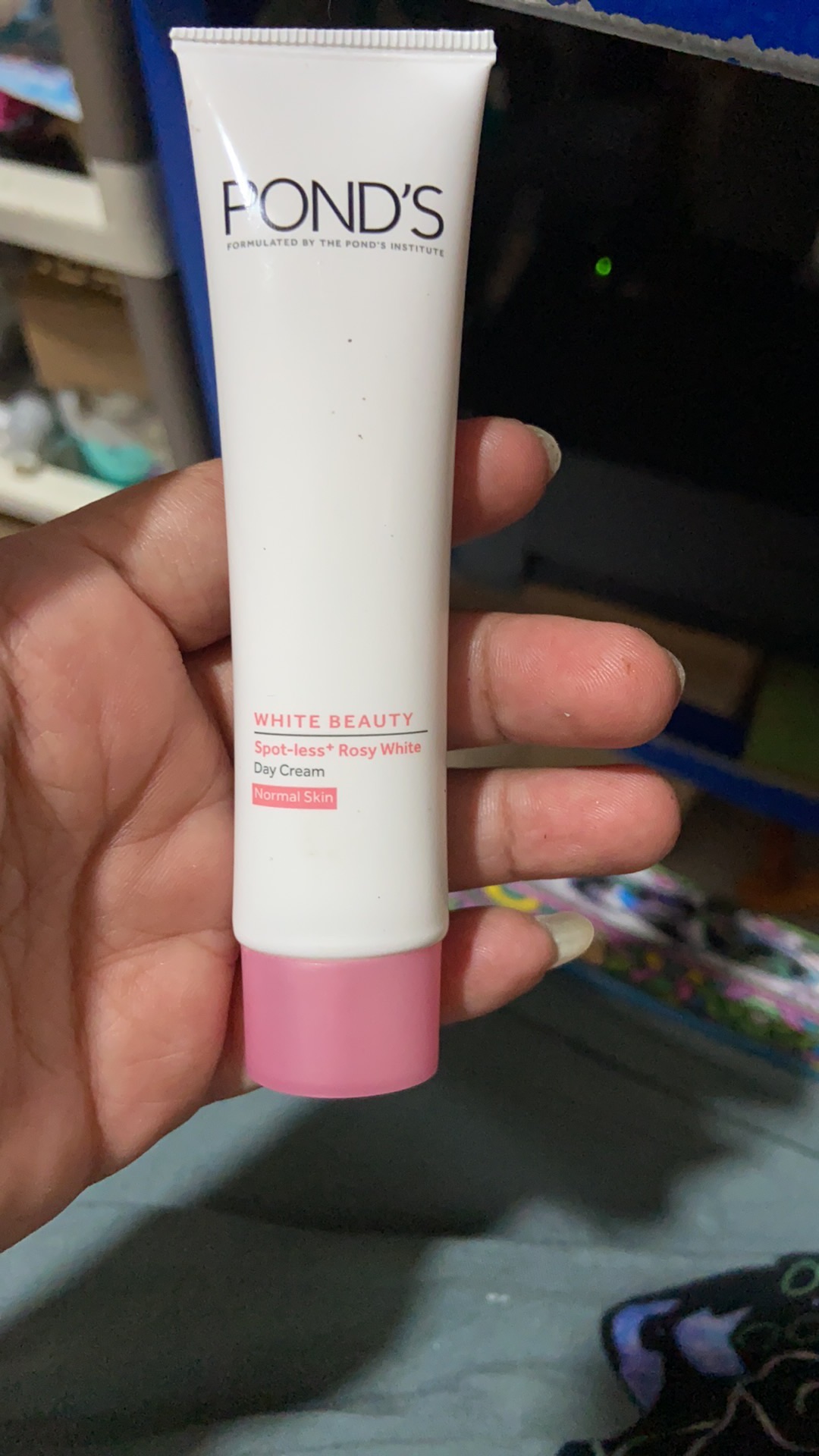 PONDS WHITE BEAUTY SPOT-LESS+ROSY WHITE DAY CREAM OILY SKIN / ACNE ...