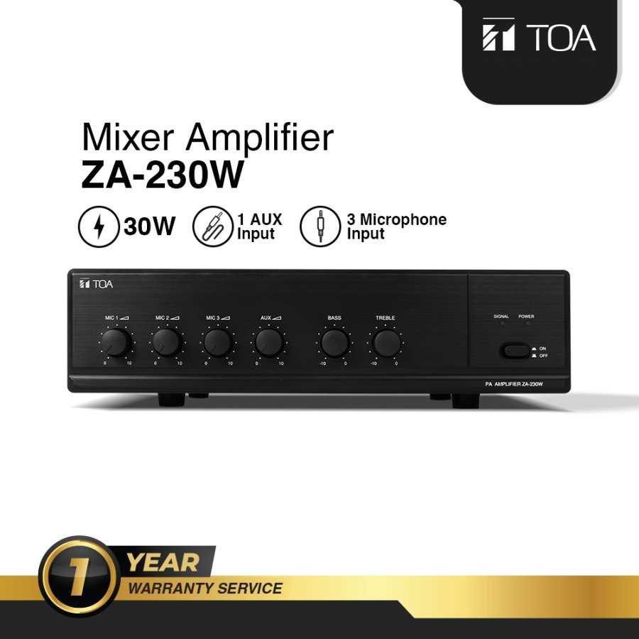 TOA ZA-230W Mixer Amplifier TOA ZA-230 W ZA 230W 30Watt | Lazada Indonesia