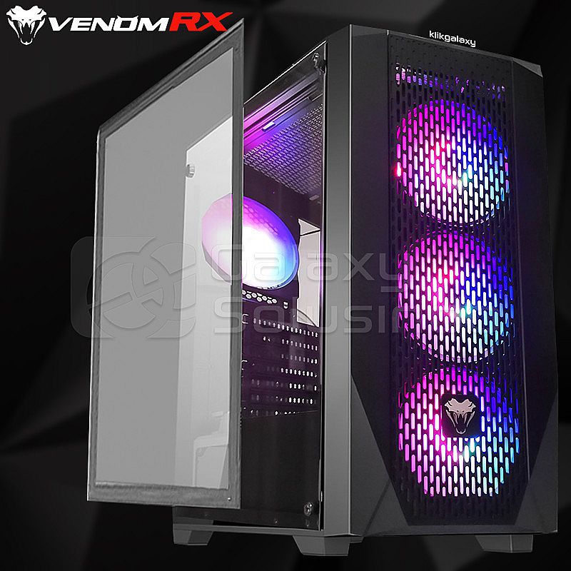 VenomRX MAKAROVE Tempered Glass Side Gaming Case | Lazada Indonesia