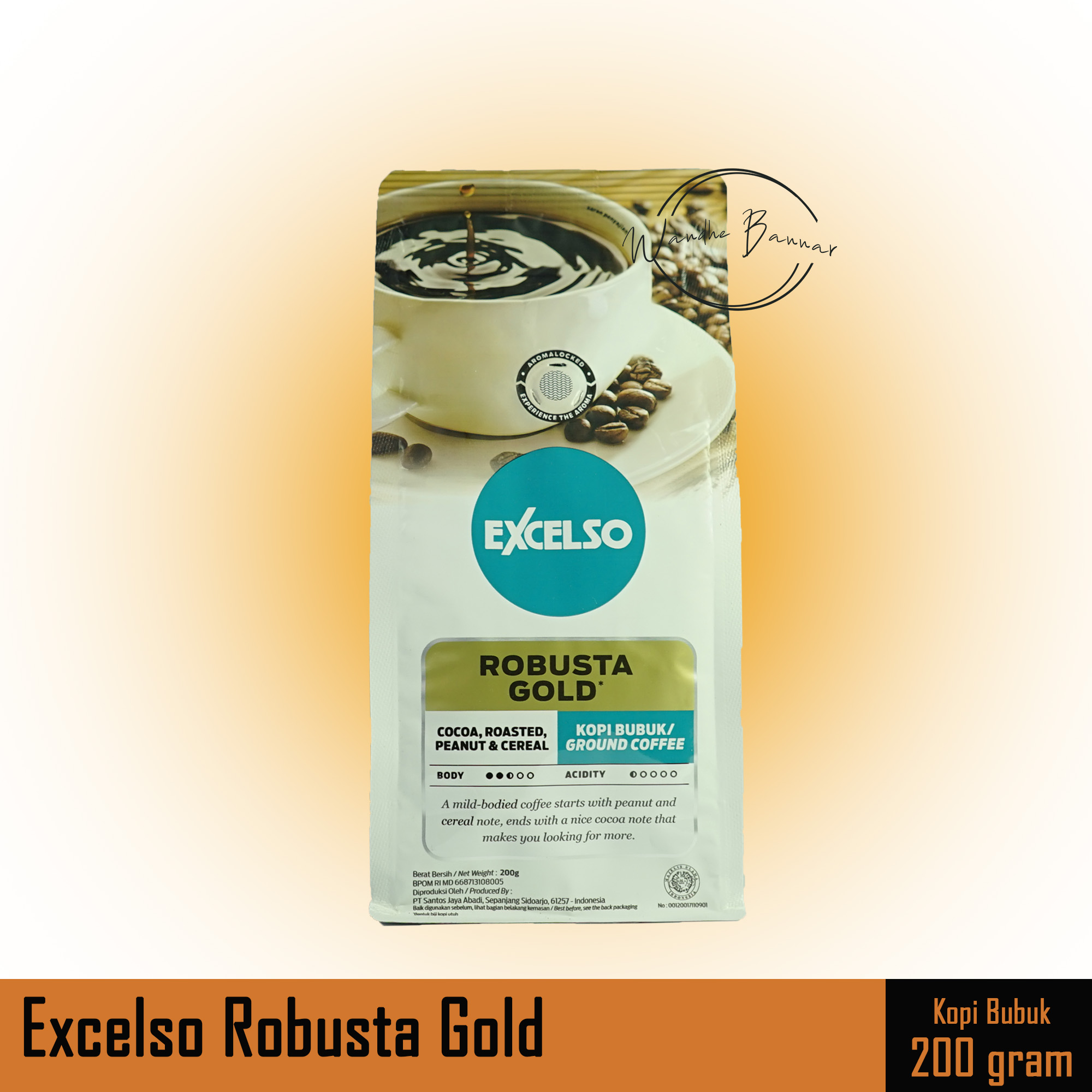 Kopi Excelso Robusta Gold Bubuk 200gr | Lazada Indonesia
