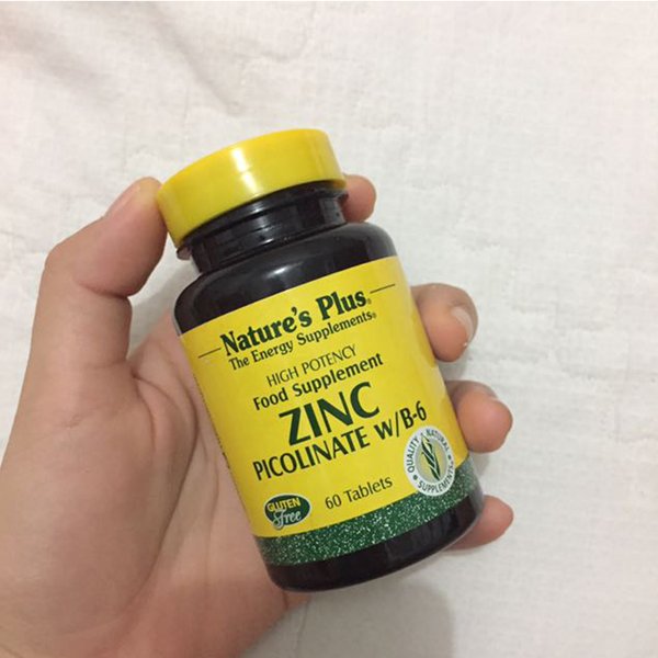 Nature's Plus ZINC PICOLINATE w/86 60 tablet Natures Plus ...