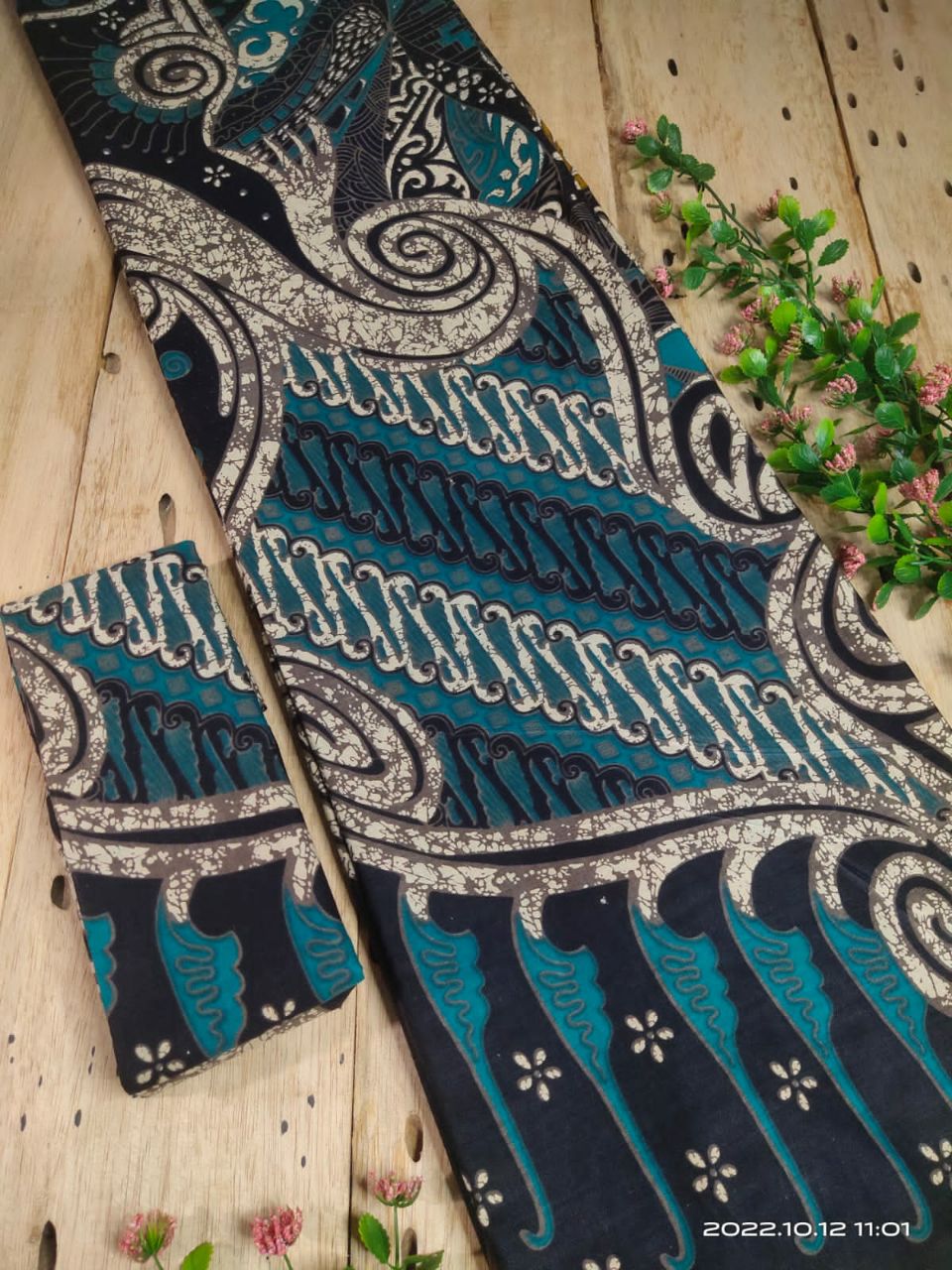 Kain Batik Printing Halus Motif Parang Siput Kain Bagus Buat Seragam ...