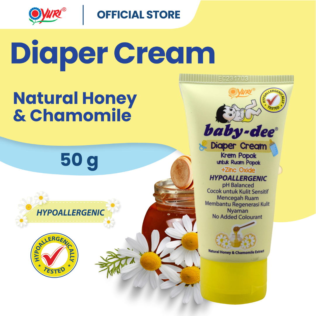 Baby dee dee deedee Diaper Cream Hypoallergenic 50 gr Krim Ruam Popok ...