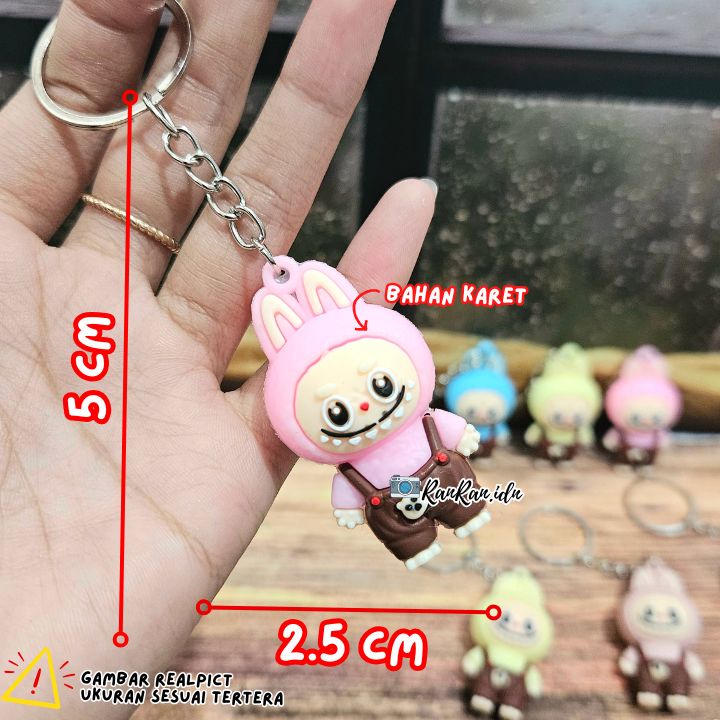 Gantungan Kunci Labubu/Ganci Labubu/Gantungan Labubu Lucu/Ganci ...