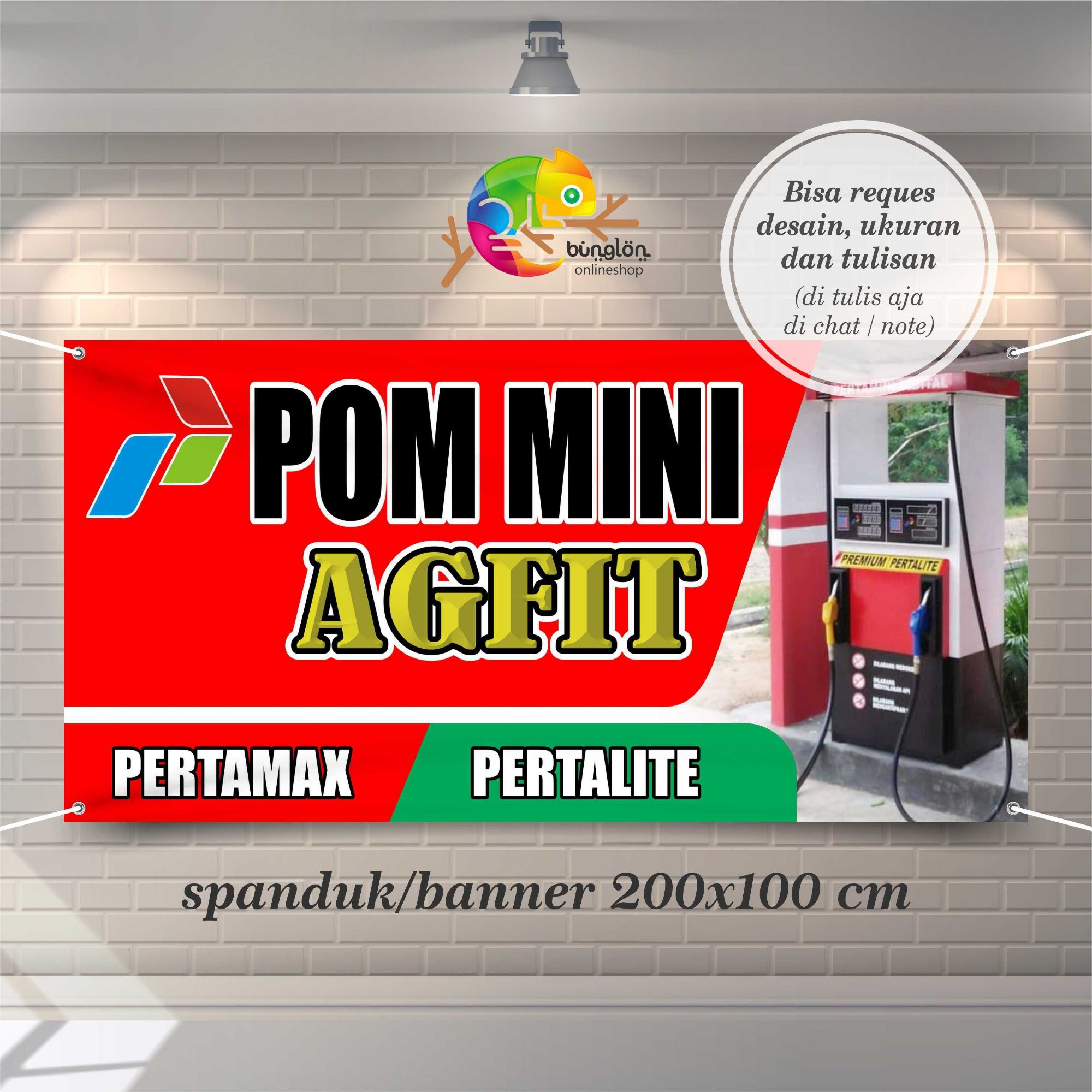 Spanduk, Banner Pom Mini | Lazada Indonesia