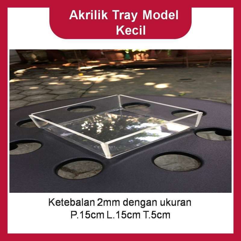 Akrilik Tray Model Persegi | Lazada Indonesia