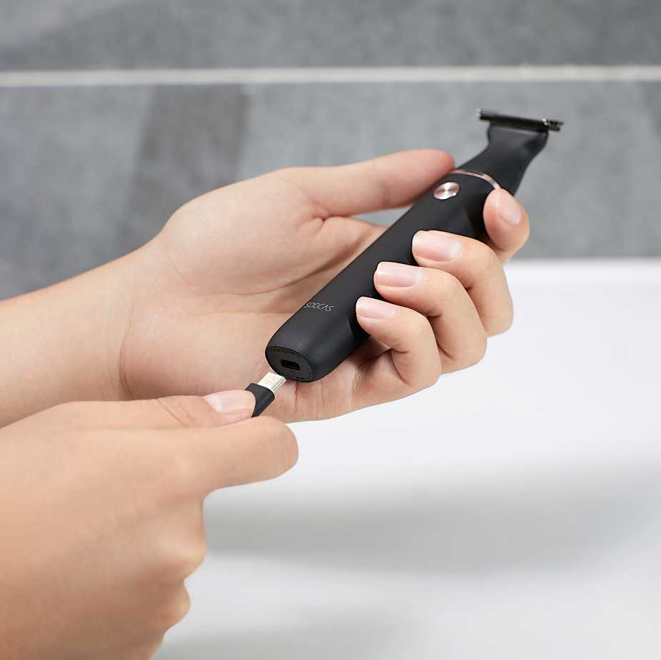 SOOCAS Mini Electric Razor Men's Portable Beard Shaver Washed Hair ...