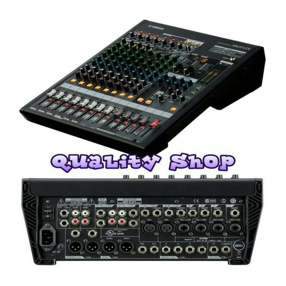 mixer Yamaha 12 channel mgp-12X baru dan original garansi resmi Yamaha ...