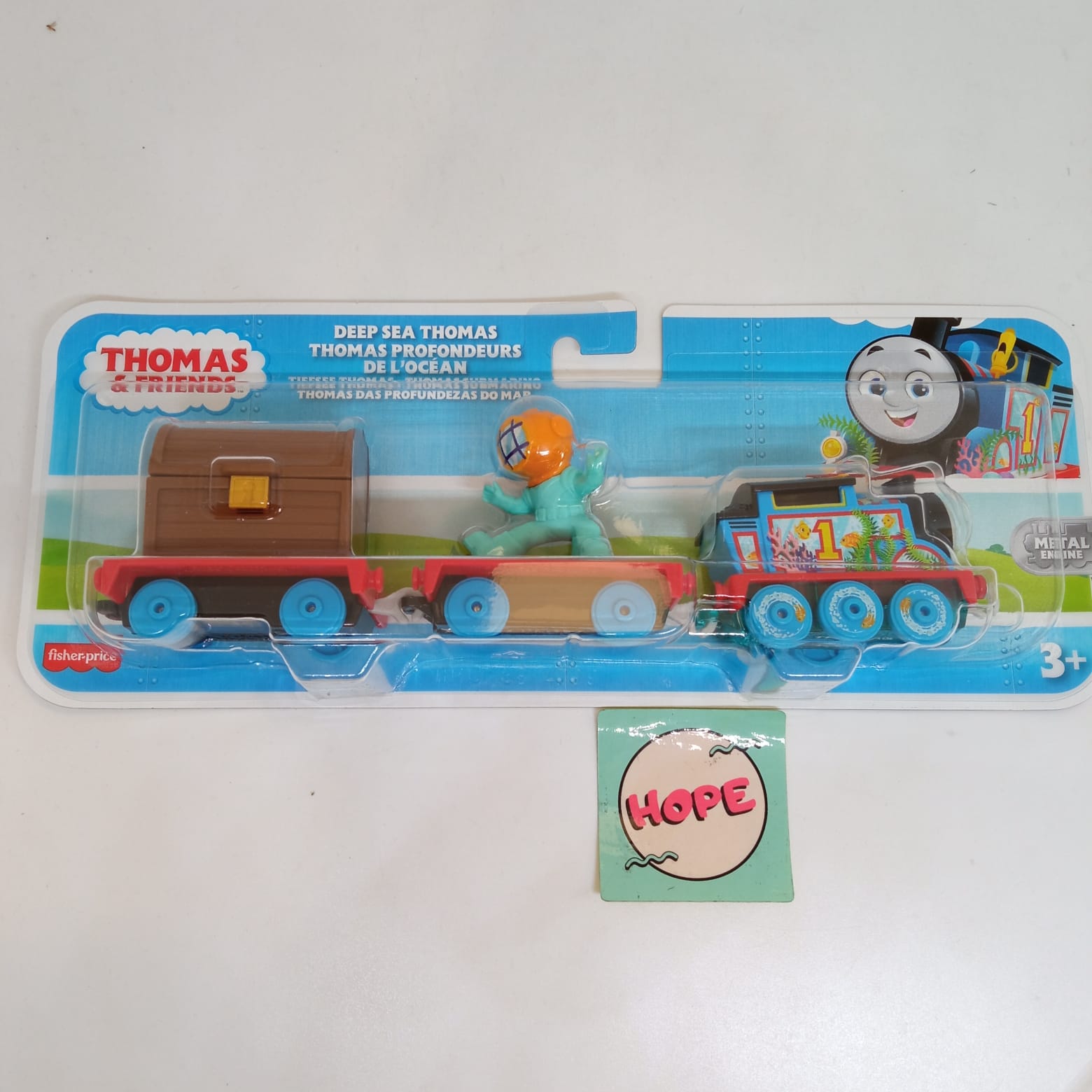Thomas and Friends Metal Engine Deep Sea Thomas Original Fisher Price ...