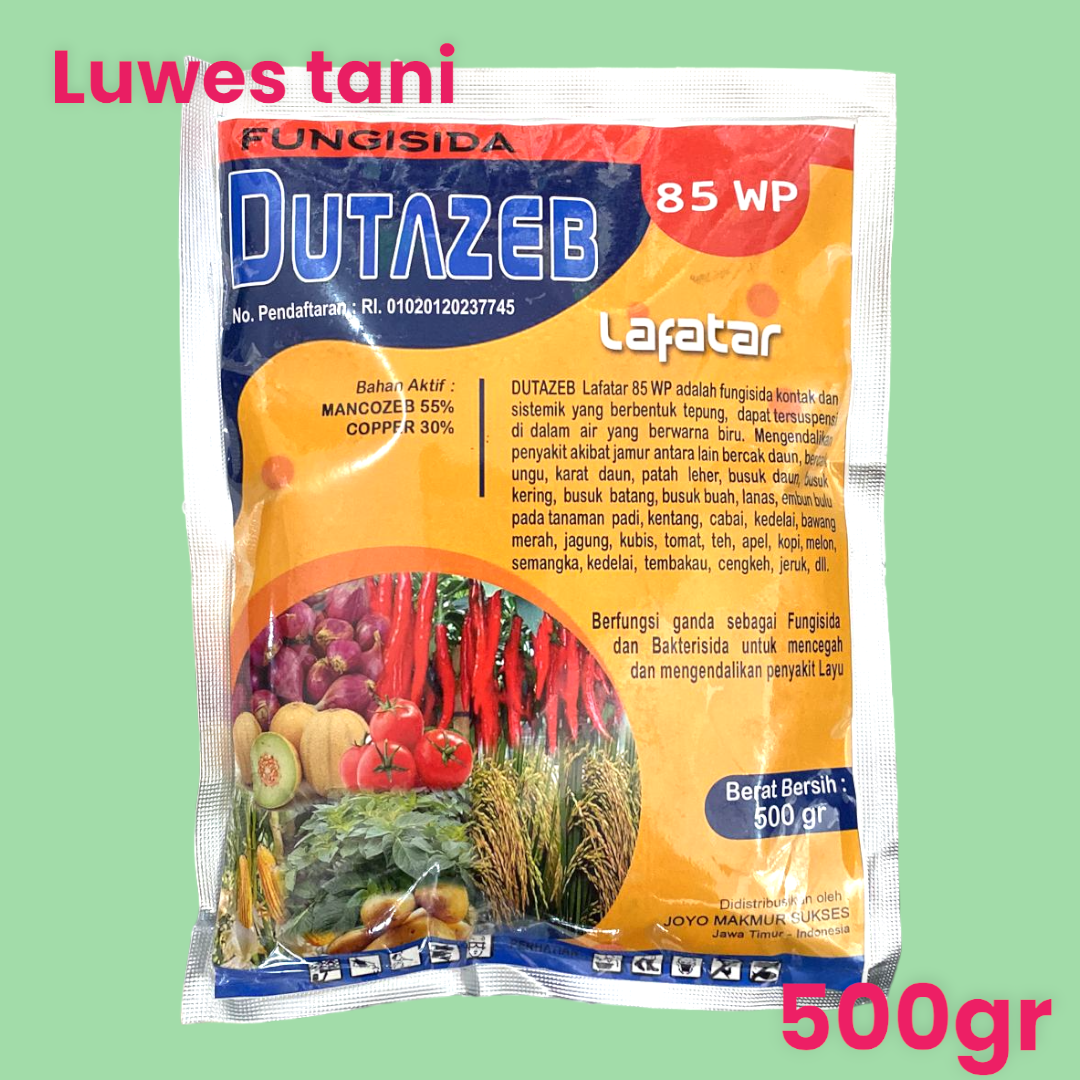 Fungisida Dutazeb 85 WP 500 gr ( kecil ) bahan aktif mancozeb, copper ...