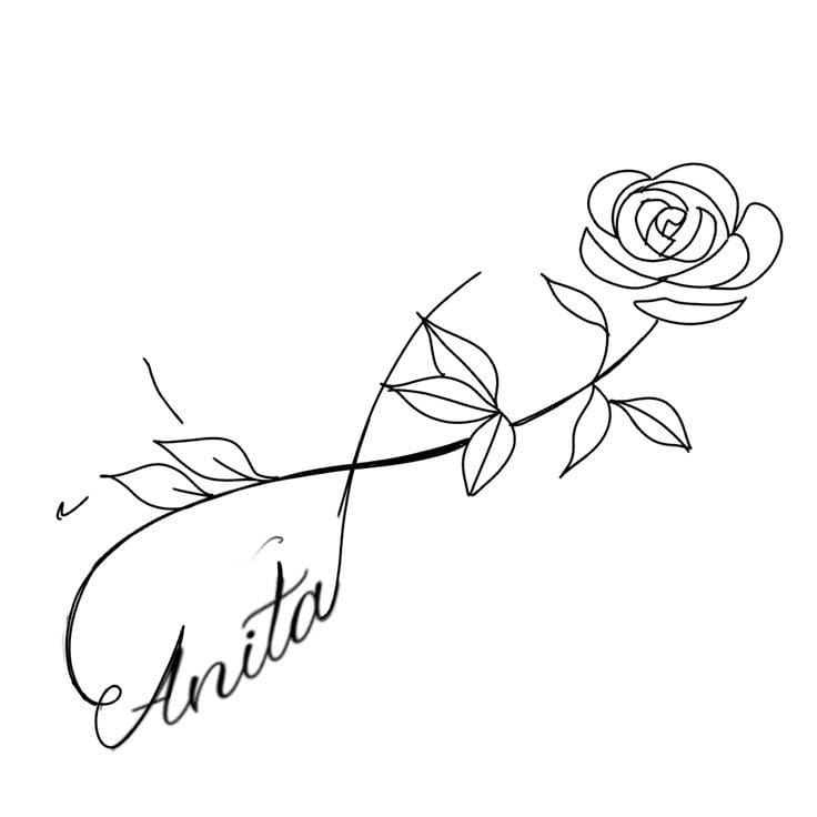 Tatto temporer tahan lama dan anti air bisa custom nama tapi sampai ...