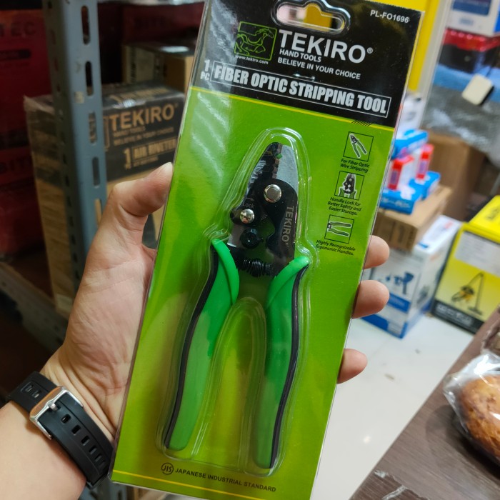 Fiber optic stripping tool TEKIRO Tang kupas kabel viber optik striper ...