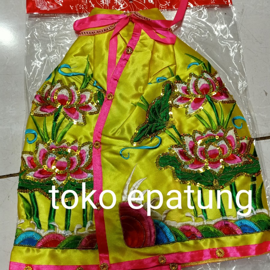 baju patung dewa teratai kuning - 16 inch | Lazada Indonesia