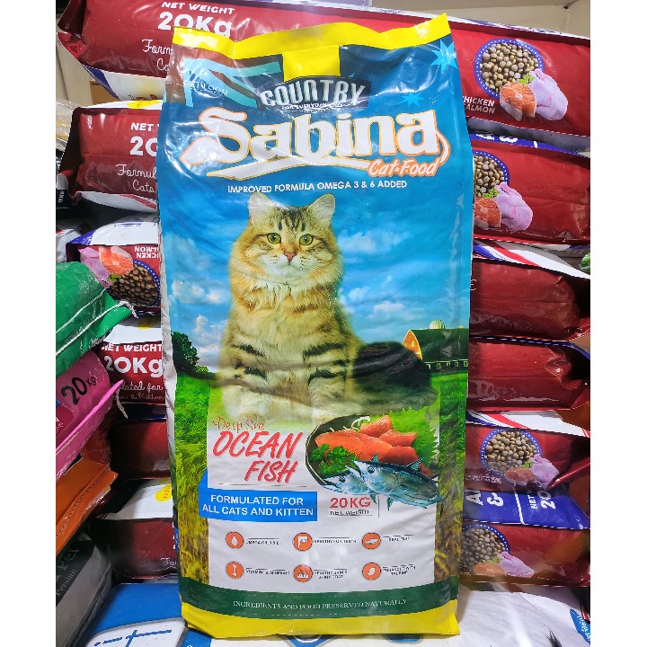 SABINA / SABRINA REPACK 1 KG MAKAN KUCING SEMUA USIA | Lazada Indonesia