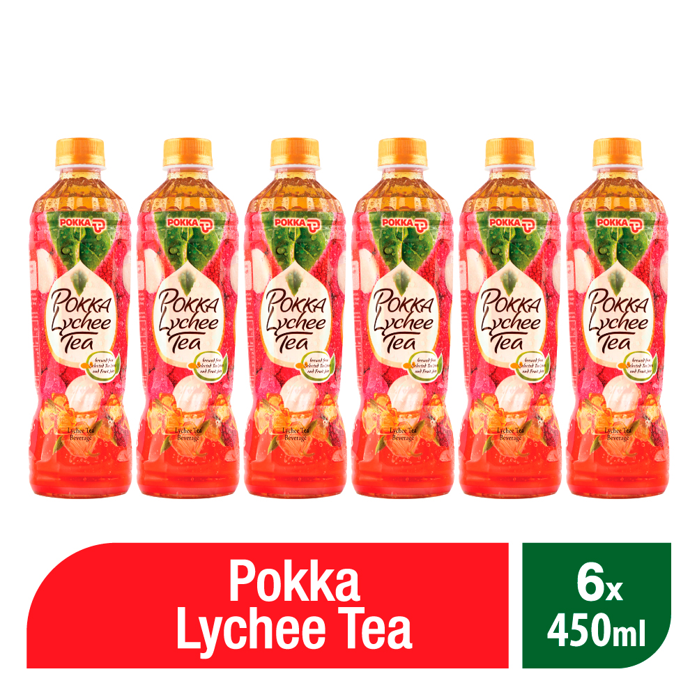 Pokka Lychee Tea - 450 ML ( 6 Pcs ) | Lazada Indonesia