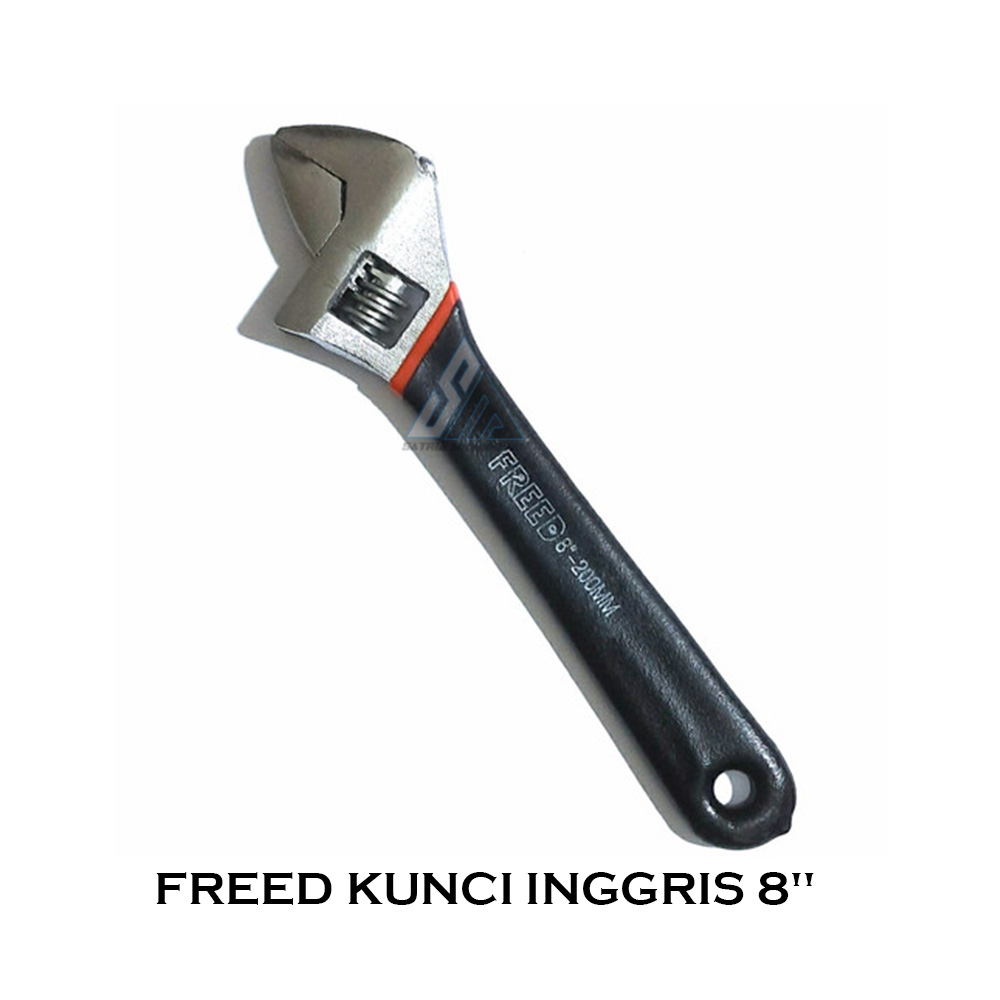 FREED TOOLS KUNCI INGGRIS BAJA Adjustable Wrench ukuran Kunci Inggris 8 ... FREED TOOLS KUNCI INGGRIS BAJA Adjustable Wrench ukuran Kunci Inggris 8 ...