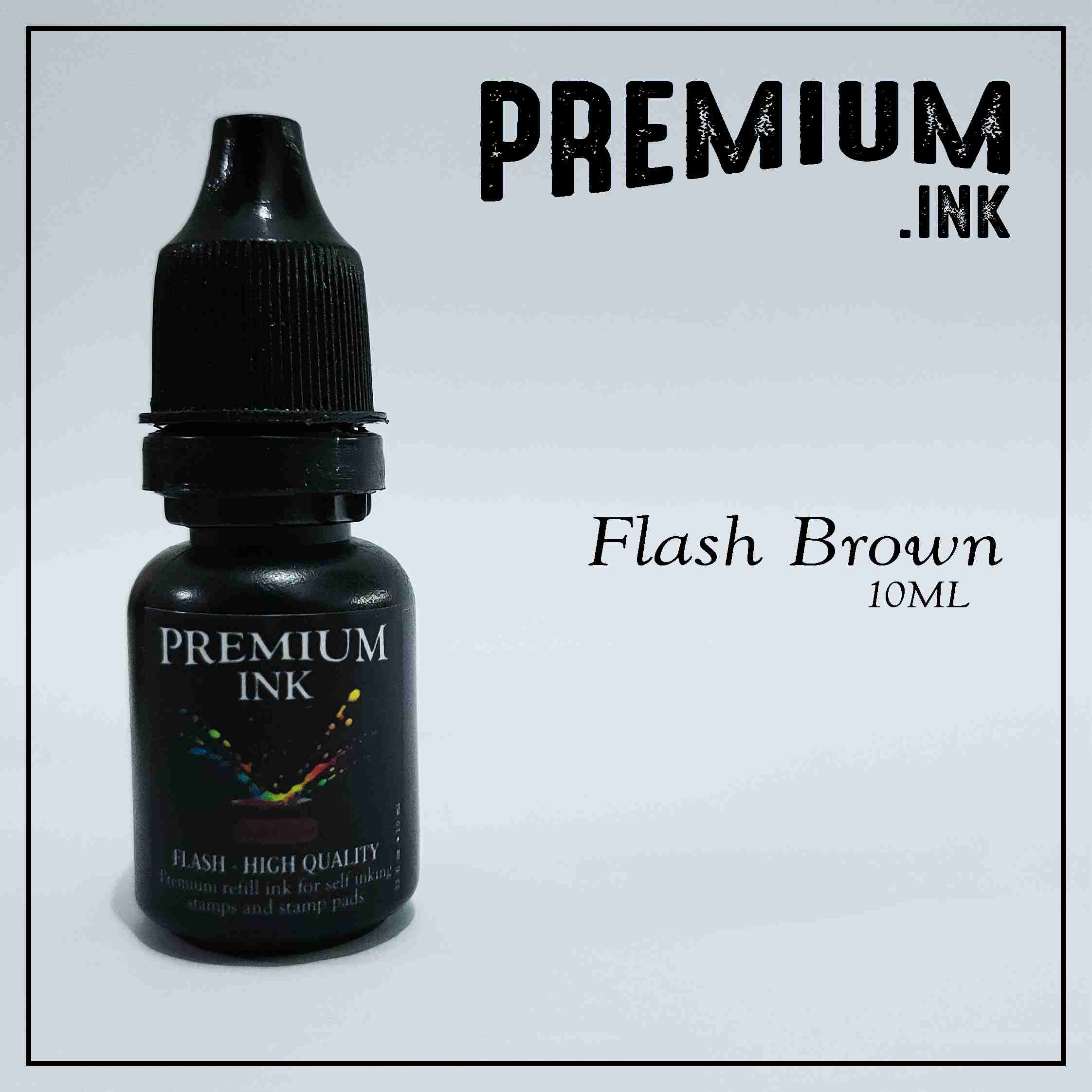 Tinta Stempel Flash 10 ML - Stempel Otomatis PREMIUM - Flash Ink ...