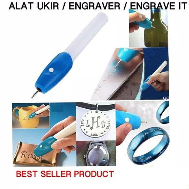 Ez Engraver Engrave-It Alat Ukir Elektronik untuk Mengukir Kayu, Logam ...