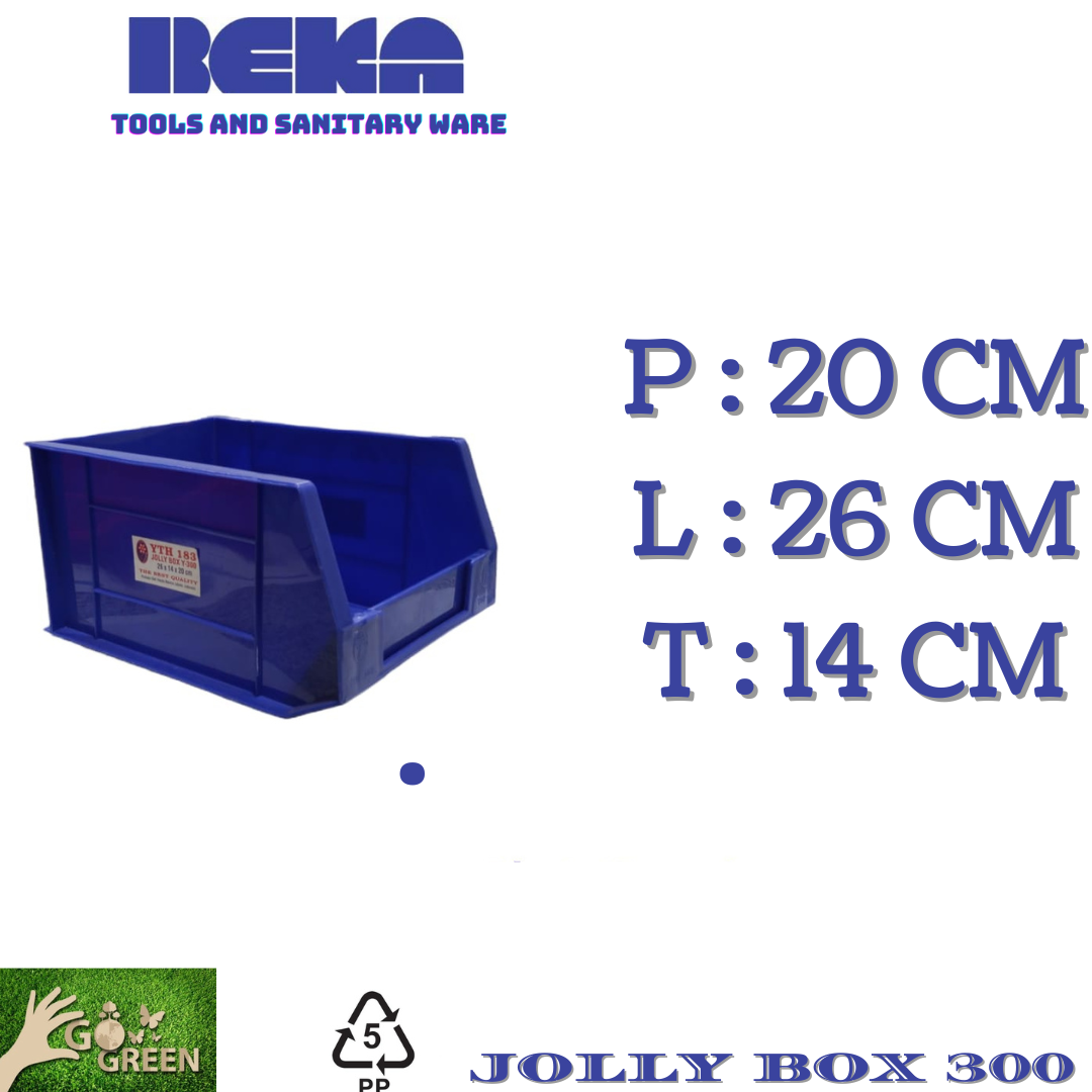 jolly box ukuran Y300-BOX SPAREPART-BOX PERKAKAS/RUMAH (SATUAN ...