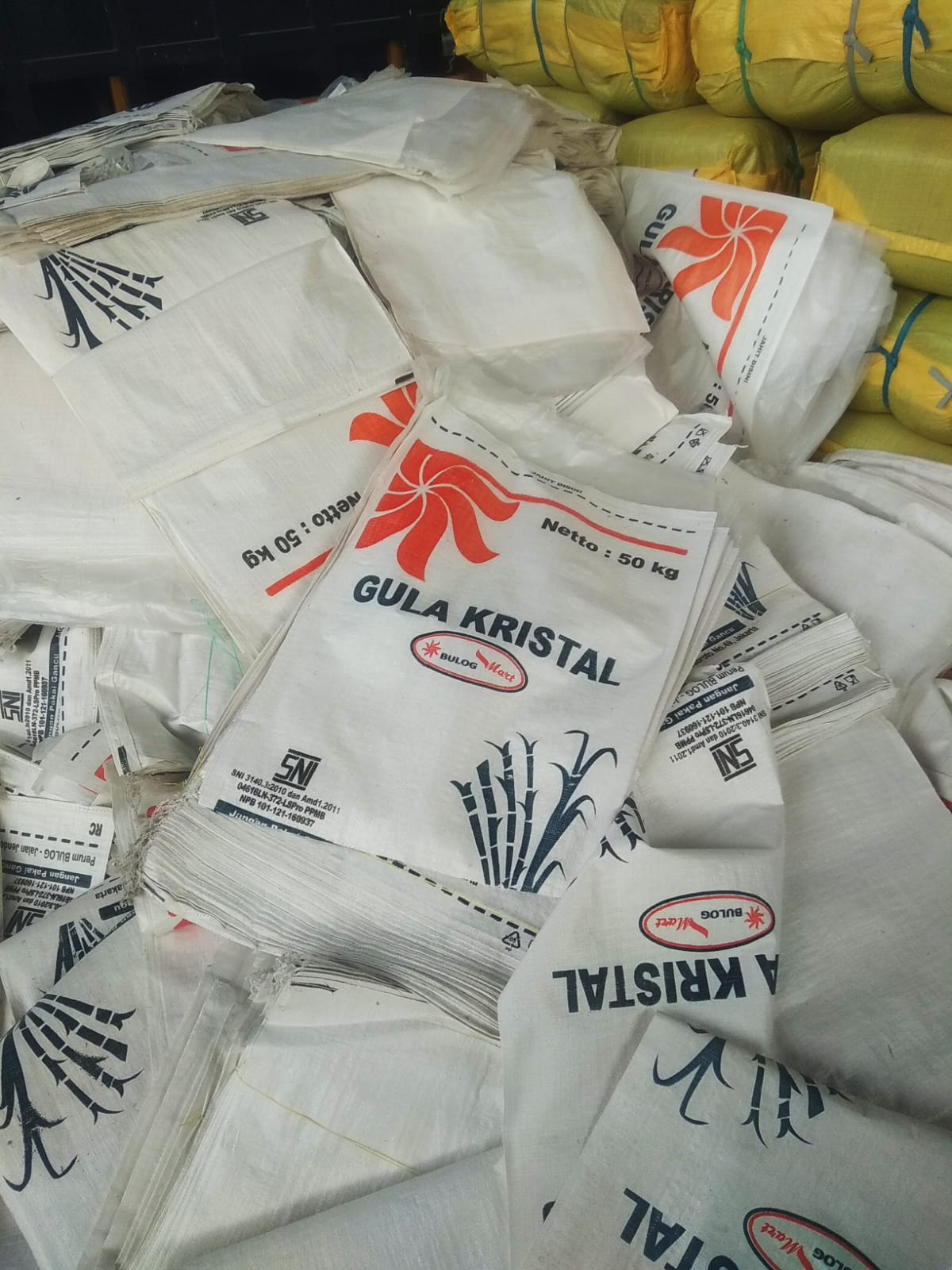 Karung Bulog Gula Kristal Baru ukuran 50 kg | Lazada Indonesia