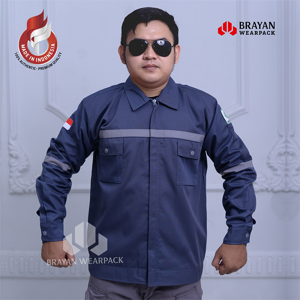 Wearpack Safety / Baju Safety / Baju Kerja / Seragam Proyek / Wearpack ...