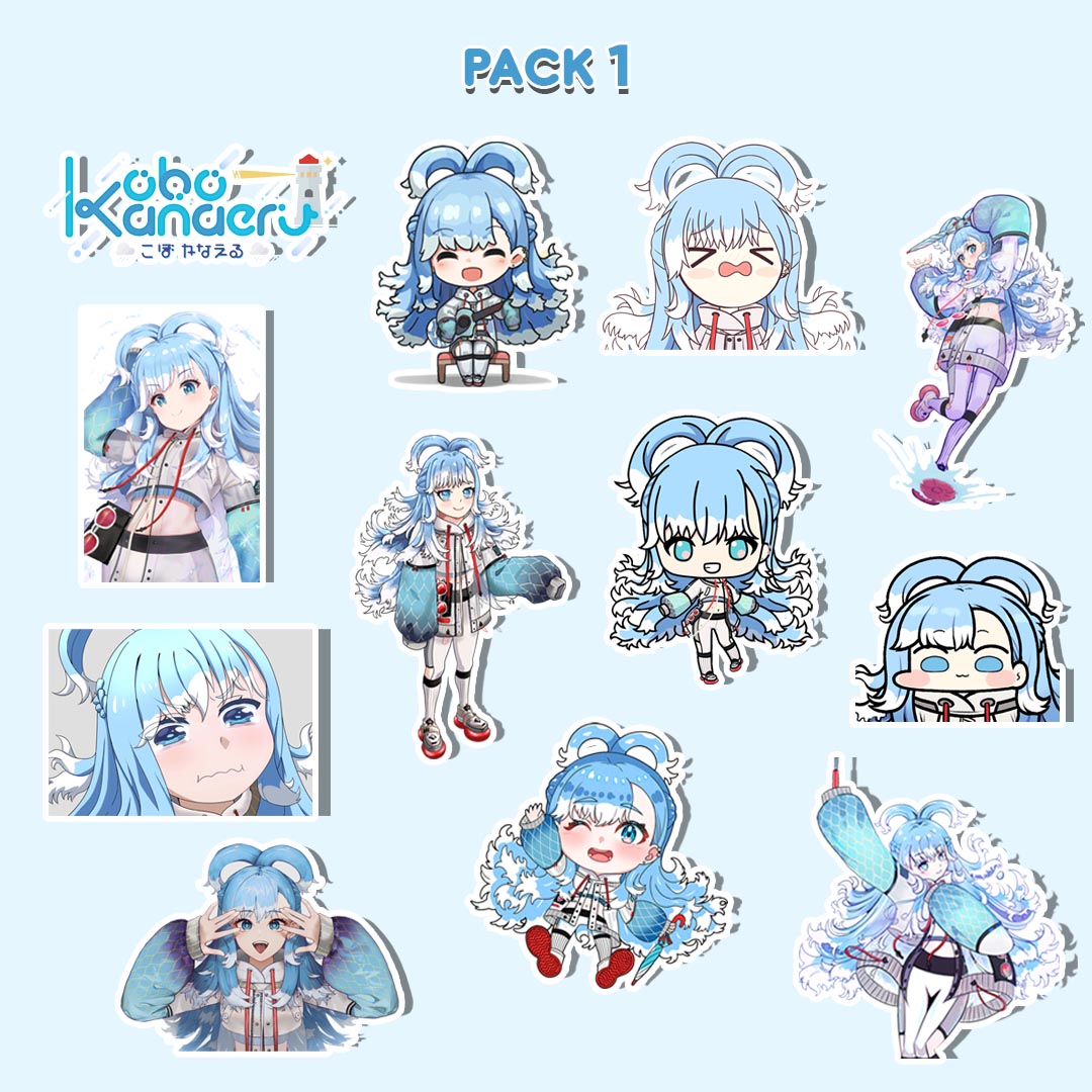 Stiker Pack Kobo Kanaeru Hololive Vtuber / Stiker pack Anime | Lazada ...