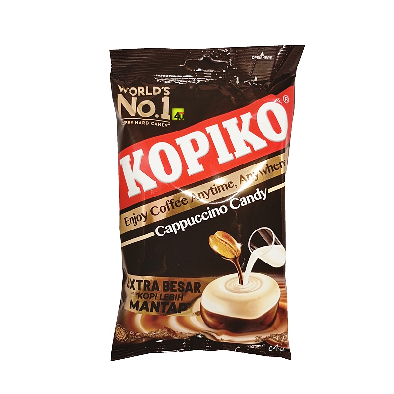 Kopiko - CAPPUCCINO Coffee Candy - 175gr isi 50 pcs - ZAK | Lazada Indonesia