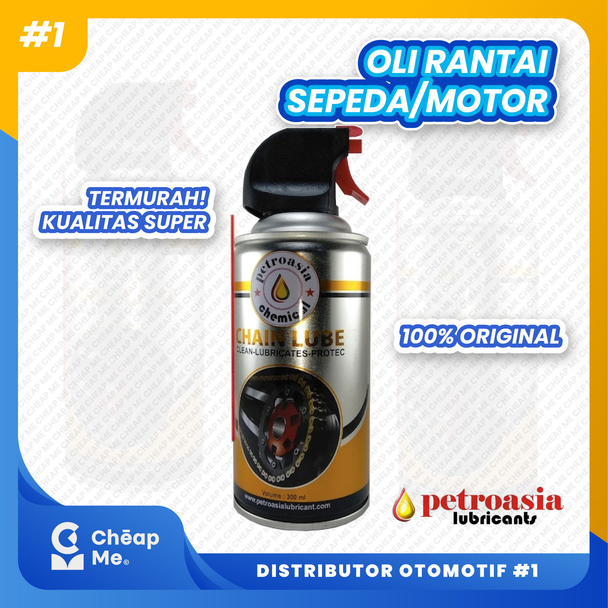 Oli Rantai Rante Sepeda Lipat MTB, Balap, Pixie, Lipat PELUMAS HIGH ...