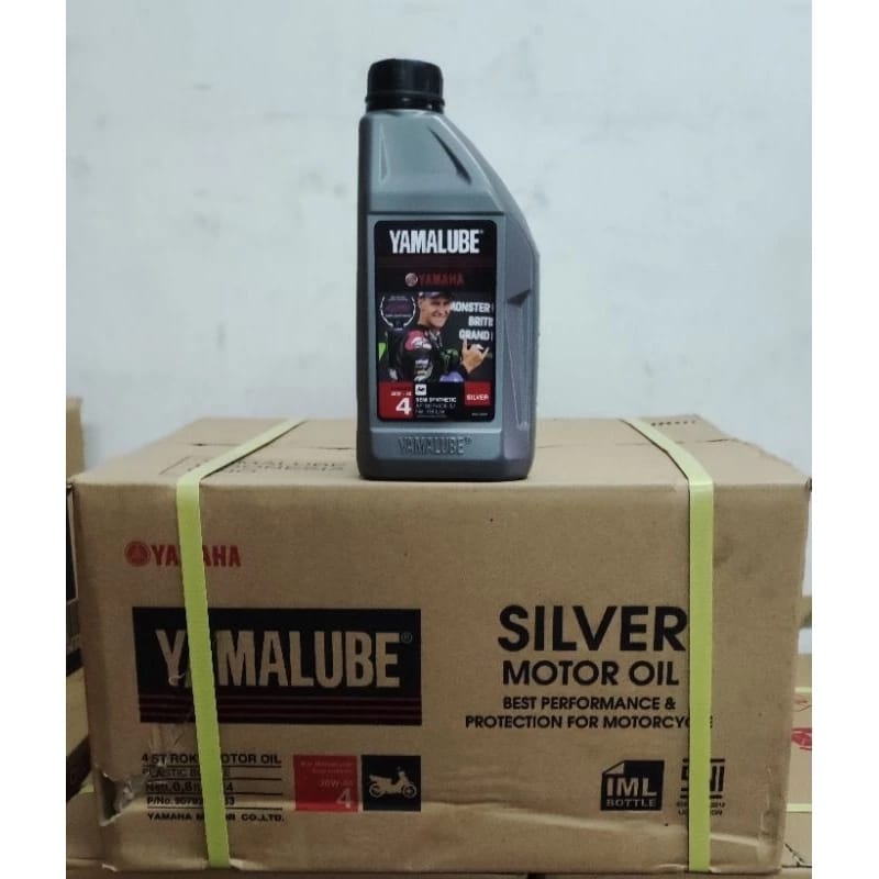 OLI YAMALUBE SILVER 800ML SAE 20W - 40 ISI 24 BOTOL | Lazada Indonesia