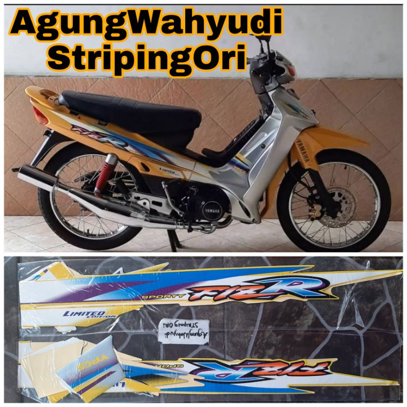 STIKER STRIPING LIS BODY MOTOR YAMAHA FIZR FIZ R F1ZR LE LIMITED ...