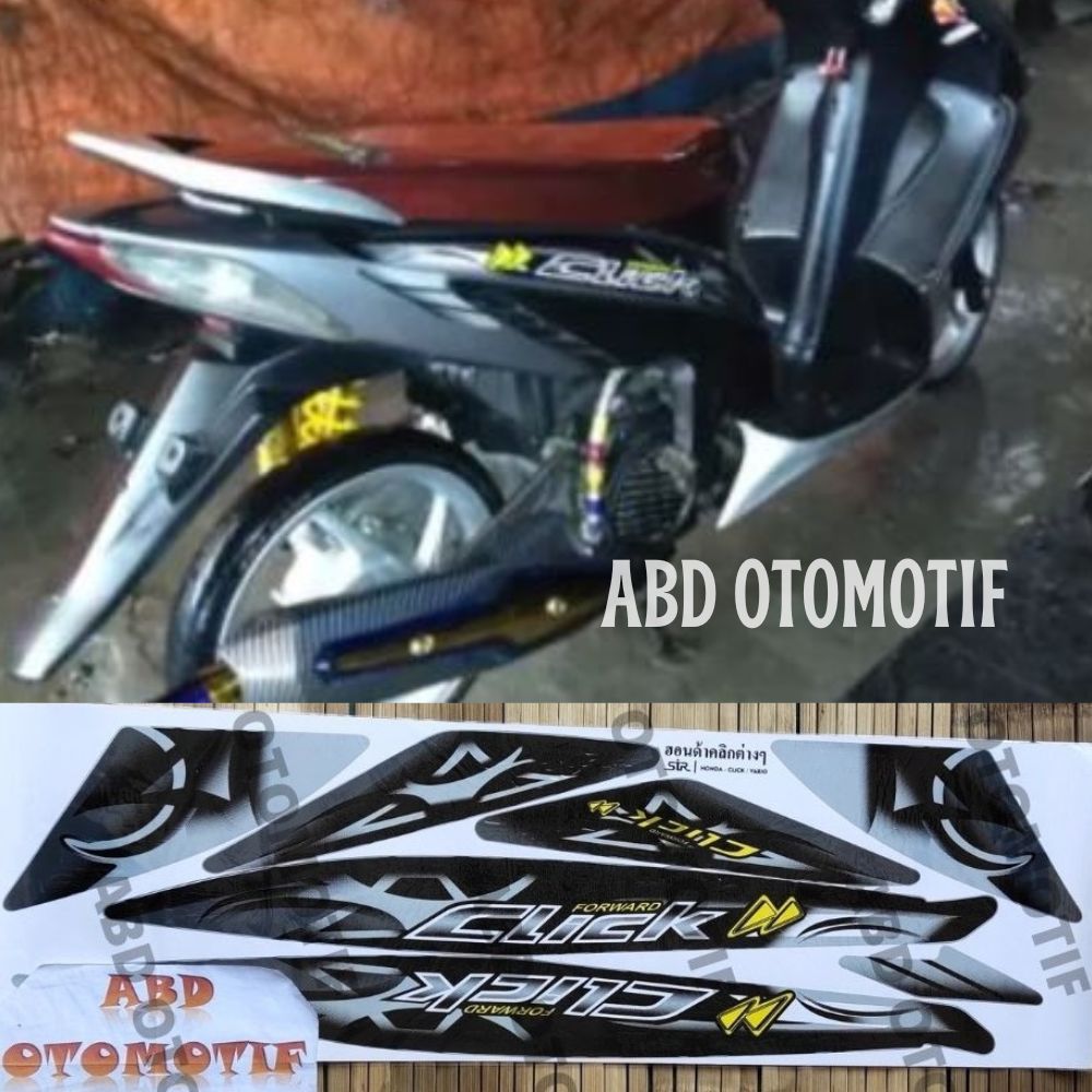 Striping Sticker Variasi Vario 110 CW Stiker Motor Vario Karbu Lama ...